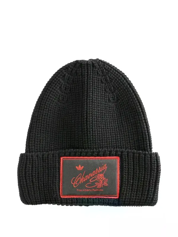 Adidas Textured Patch Beanie - Black