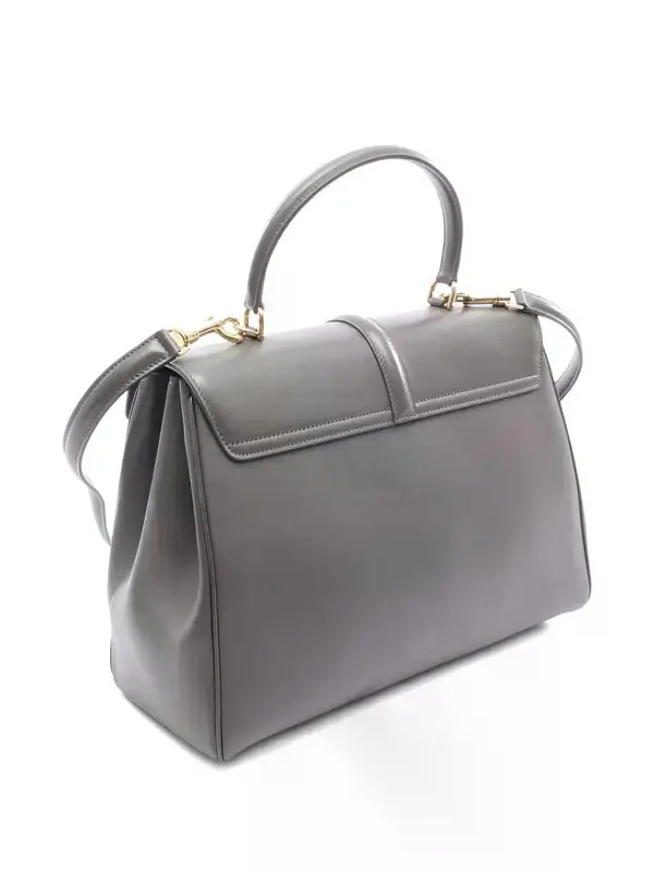 Celine Medium 16 Handbag With Padlock Detail - Grey
