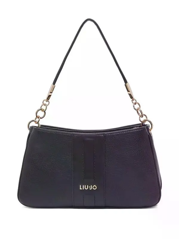 Liu Jo Logo-lettering Shoulder Bag - Black