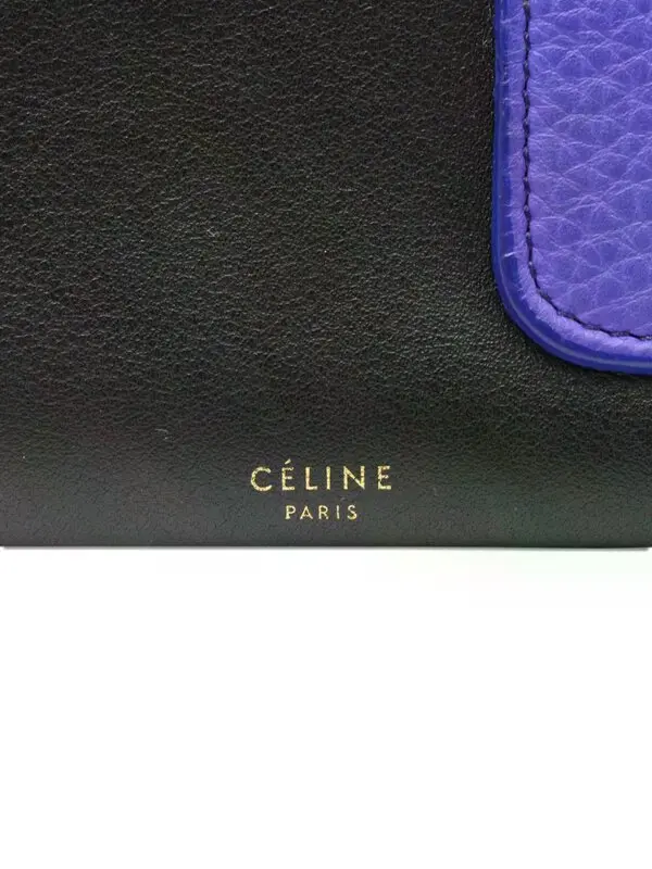 Celine Folded Leather Clutch Bag