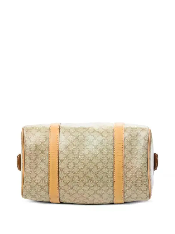 Celine Mini Monogram-print Tote Bag - Neutrals