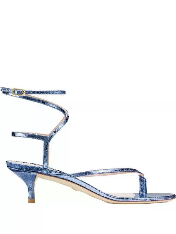 STUART WEITZMAN Jimena Kitten Heel Sandals