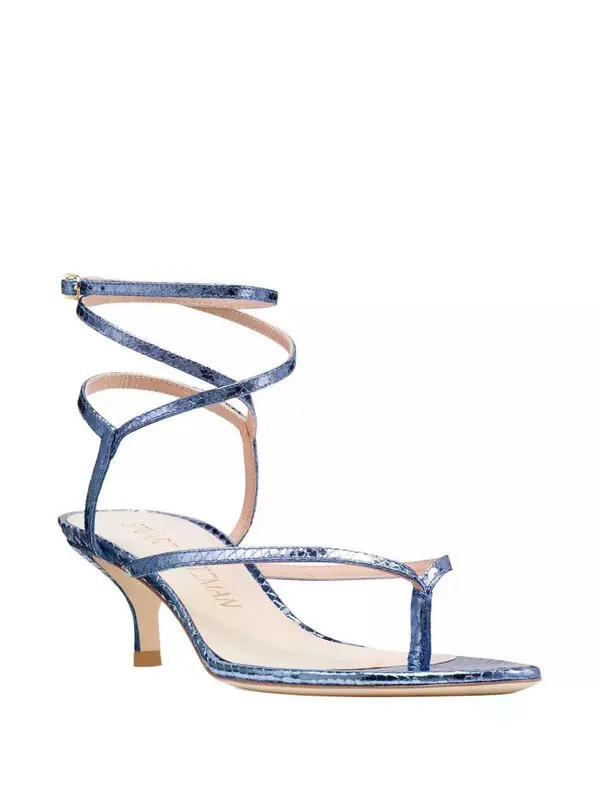 STUART WEITZMAN Jimena Kitten Heel Sandals