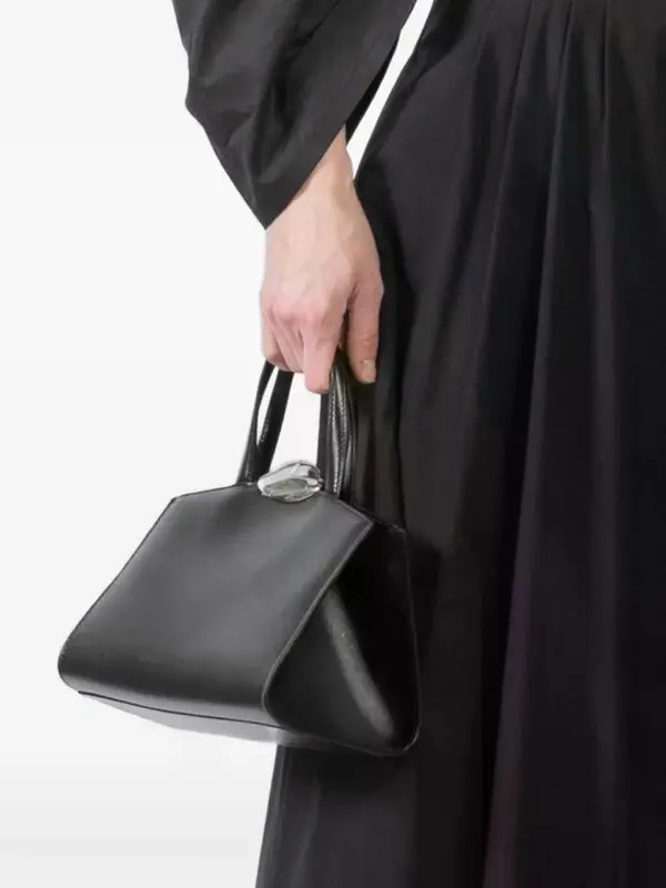 Benedetta Bruzziches Serena Top Handle Tote Bag - Black