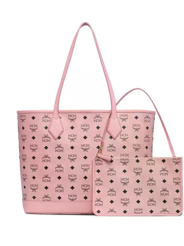 Mcm Liz Visetos Tote Bag - Pink