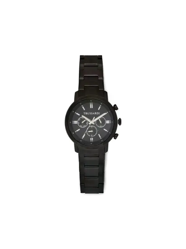 TRUSSARDI Chronograph 43mm Watch - Black