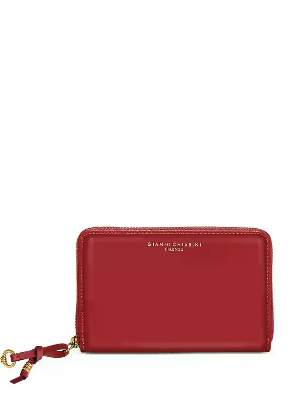 GIANNI CHIARINI Logo-detail Wallet - Red