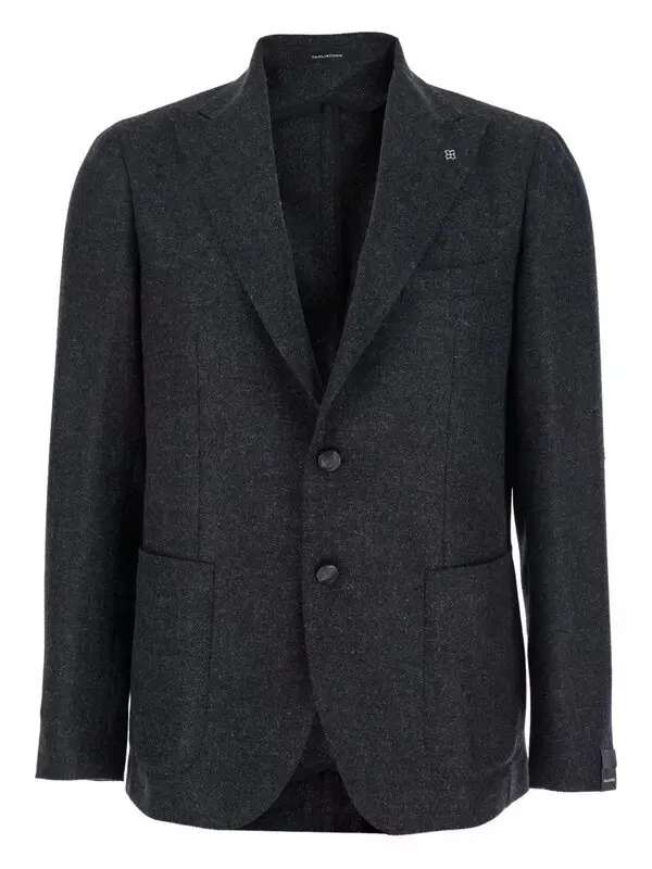 Tagliatore Peak-lapel Single-breasted Jacket