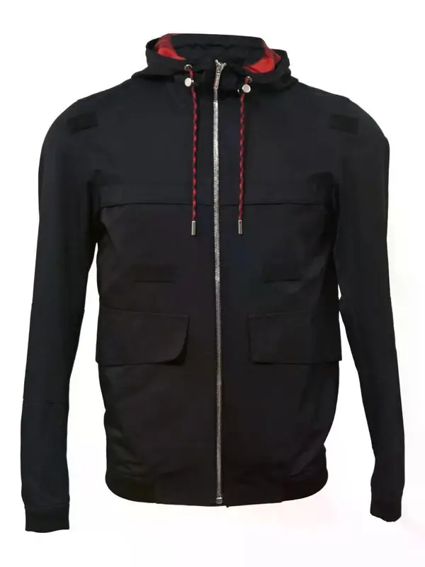 Dior Zipped Hooded Parka Jacket
