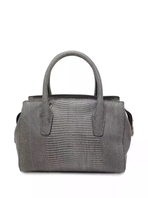 Dkny Vintage Lizard-embossed Leather Tote Bag