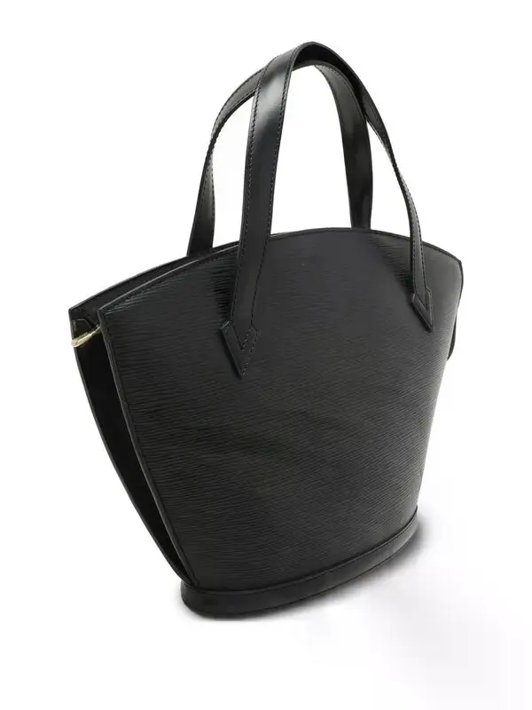 LOUIS VUITTON Pm Saint Jacques Leather Tote Bag - Black