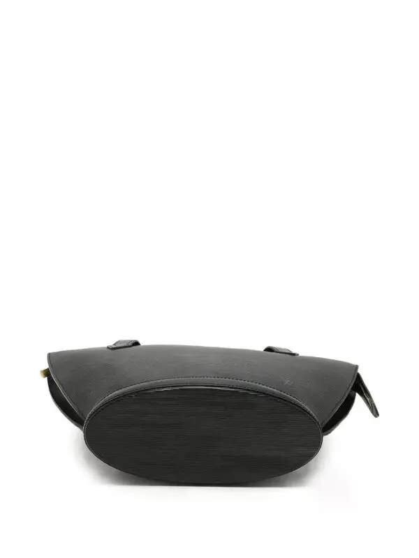 LOUIS VUITTON Pm Saint Jacques Leather Tote Bag - Black