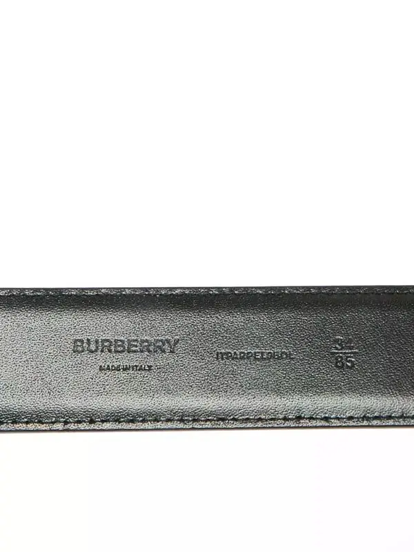 Burberry Buckle Leather Belt