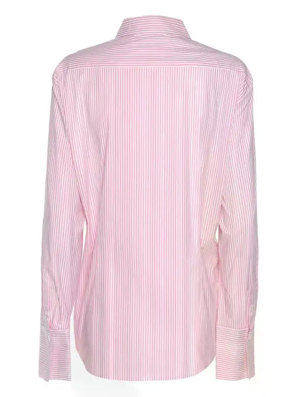 BASLER Stripe-pattern Long-sleeve Shirt