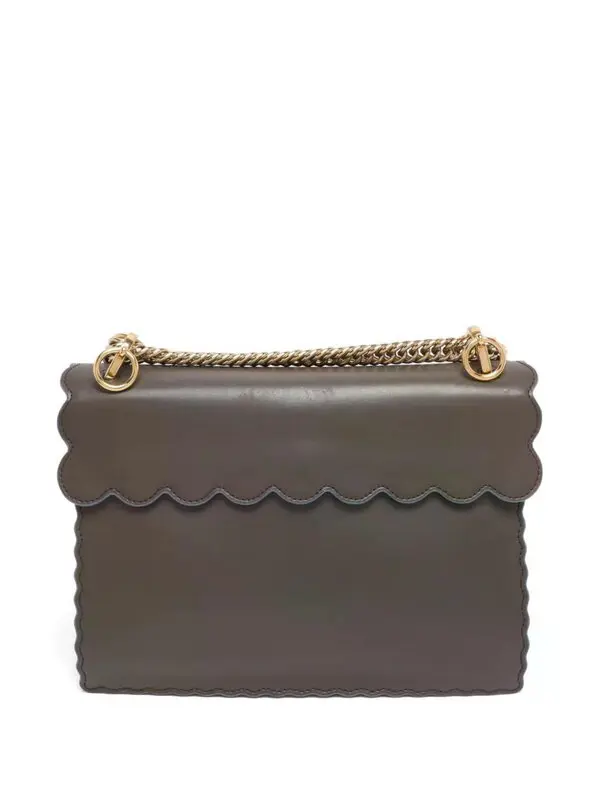Fendi Kan I Scalloped Crossbody Bag