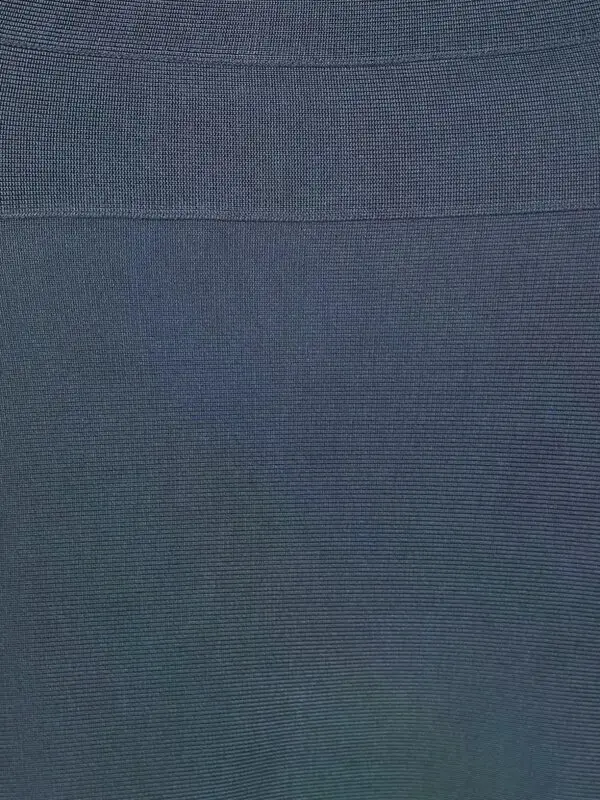Herve Leger Knitted Mini Skirt