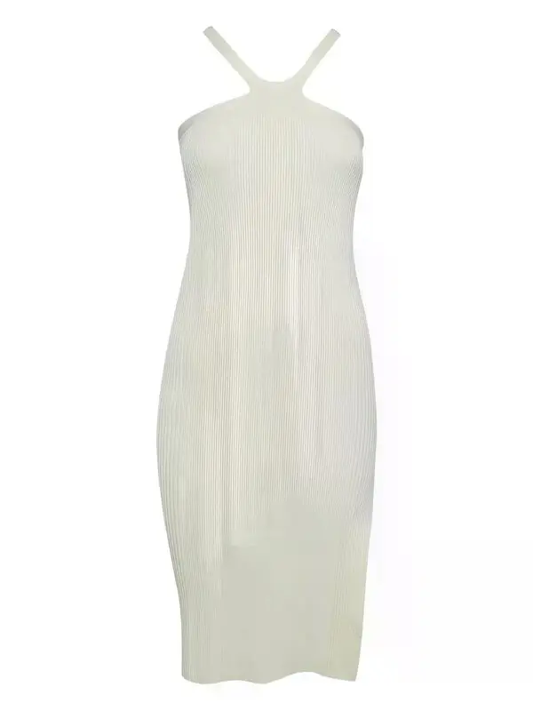 Simkhai Ribbed Halterneck Midi Dress