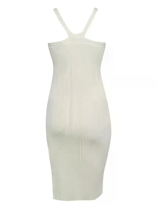 Simkhai Ribbed Halterneck Midi Dress
