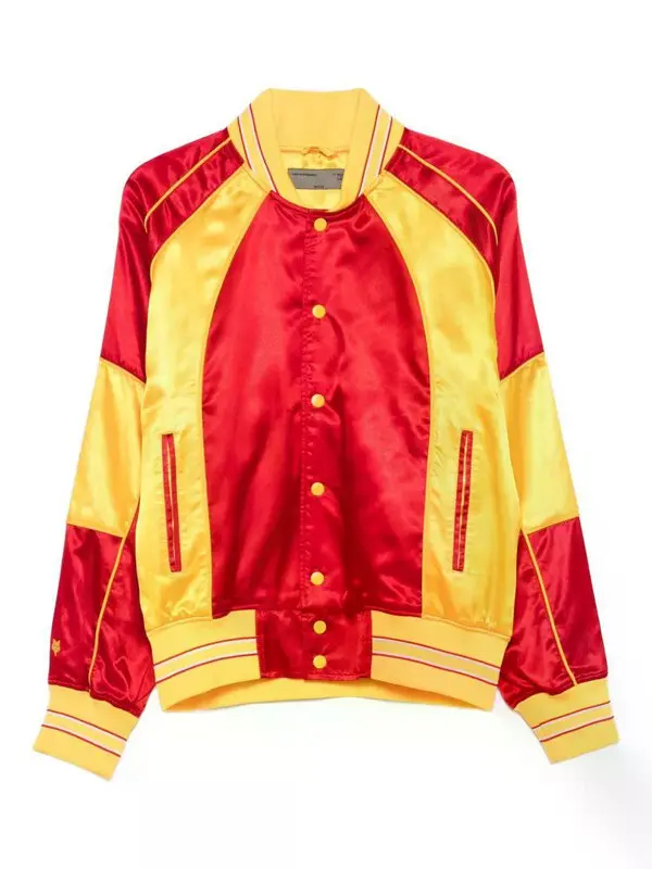 KIKO KOSTADINOV X Fox Lab Contrast Bomber Jacket - Red