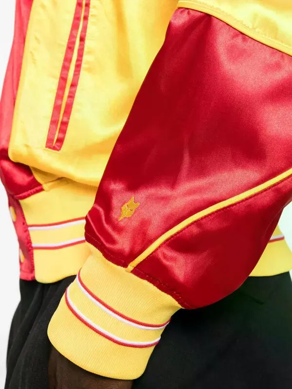 KIKO KOSTADINOV X Fox Lab Contrast Bomber Jacket - Red