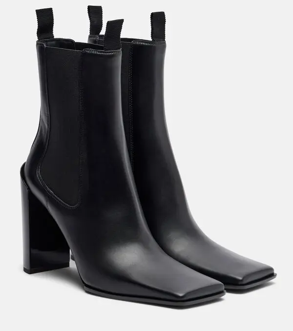 Alaïa 90 Leather Chelsea Boots