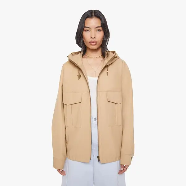 MOTHER The Light Drizzle Raincheck Jacket - Khaki