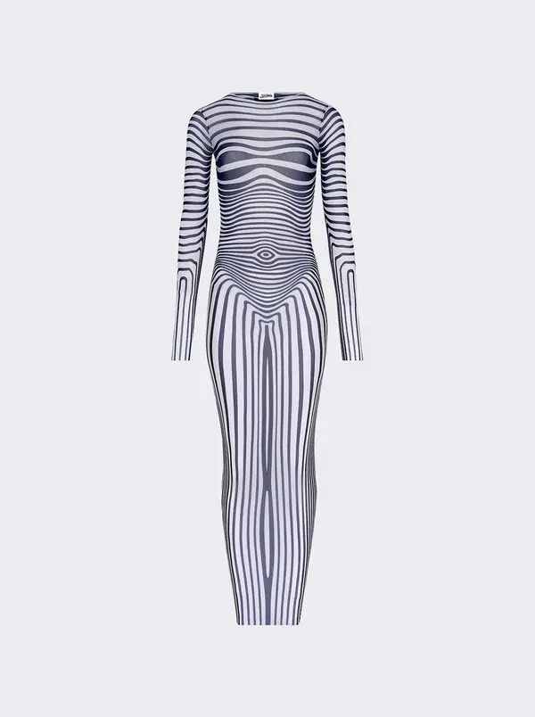 JEAN PAUL GAULTIER Long Mesh Dress