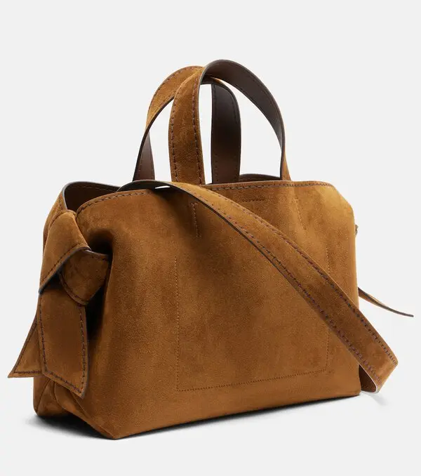 Acne Studios Musubi Suede Tote Bag - Brown