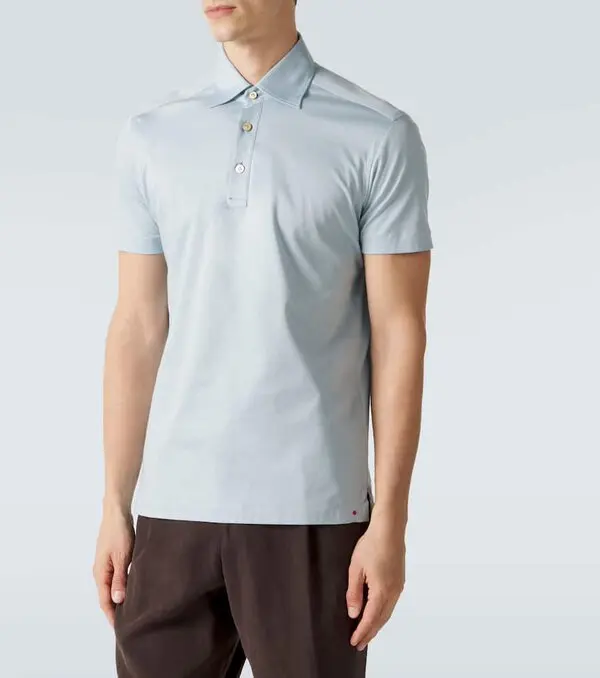 Kiton Cotton Polo Shirt