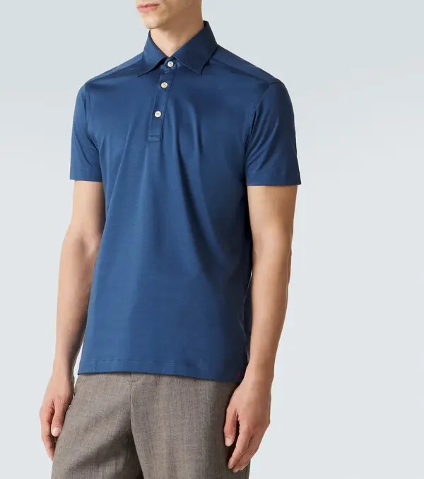 Kiton Cotton Polo Shirt