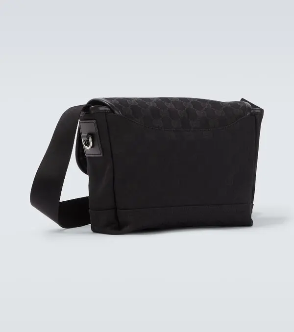 Gucci Gg Fabric Messenger Bag