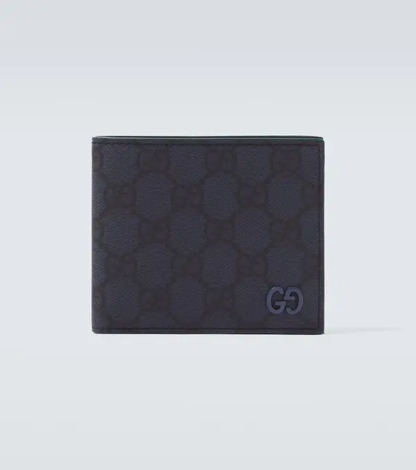 Gucci Gg Bifold Wallet - Blue