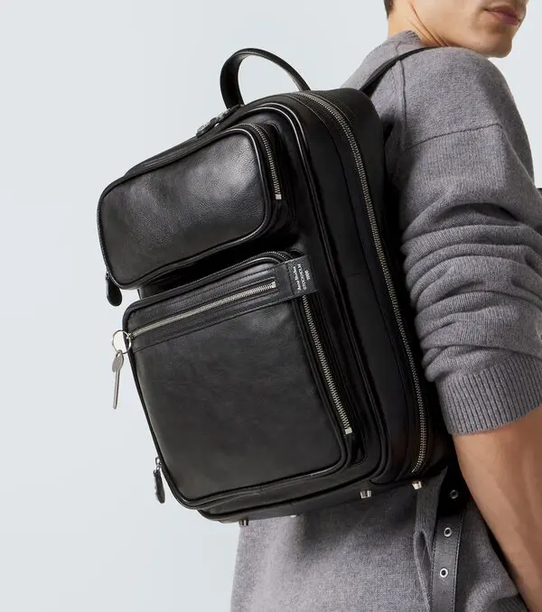Acne Studios Leather Backpack