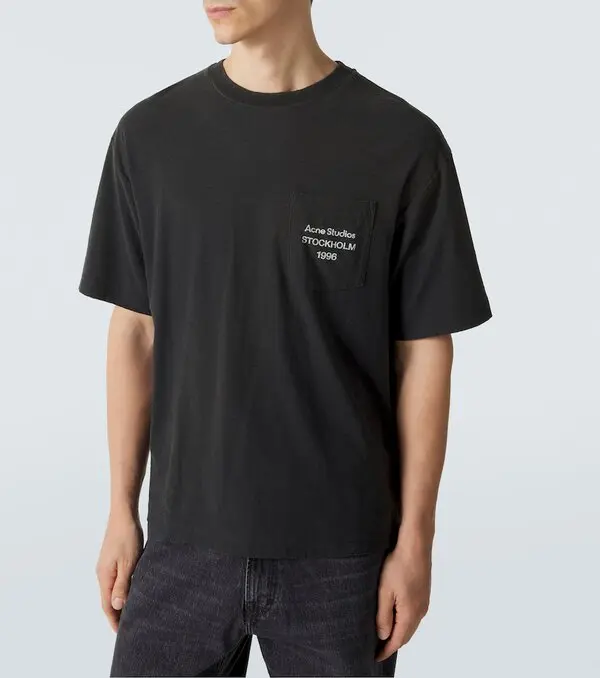 Acne Studios Cotton And Hemp T-shirt