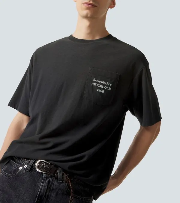 Acne Studios Cotton And Hemp T-shirt