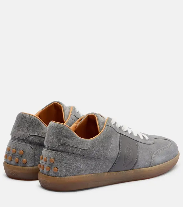 TOD'S Tabs Suede Sneakers - Grey