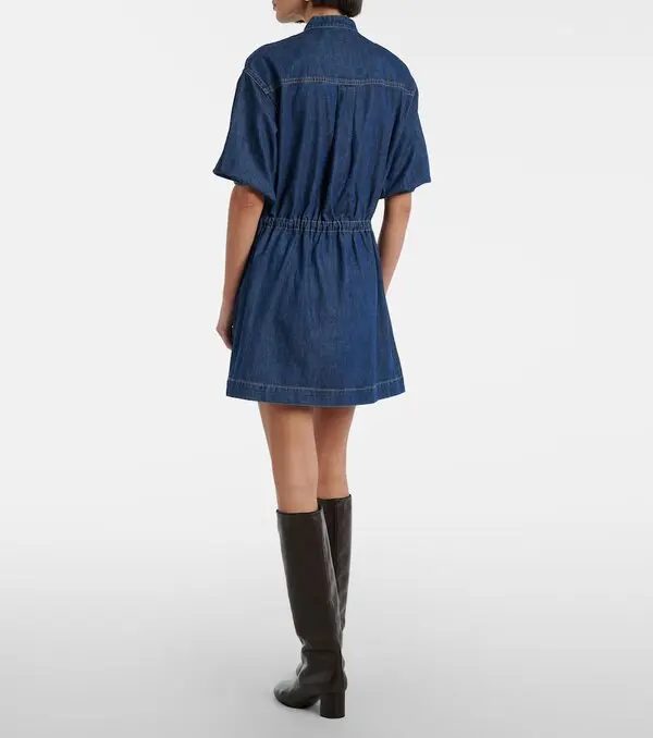 Veronica Beard Akerman Denim Minidress