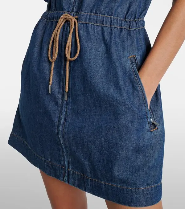 Veronica Beard Akerman Denim Minidress