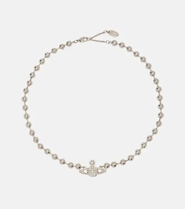 VIVIENNE WESTWOOD Thames Mini Choker - Silver