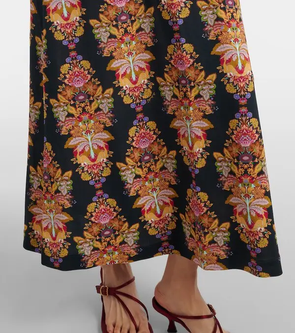 La DoubleJ Printed Jersey Maxi Dress - Multicoloured