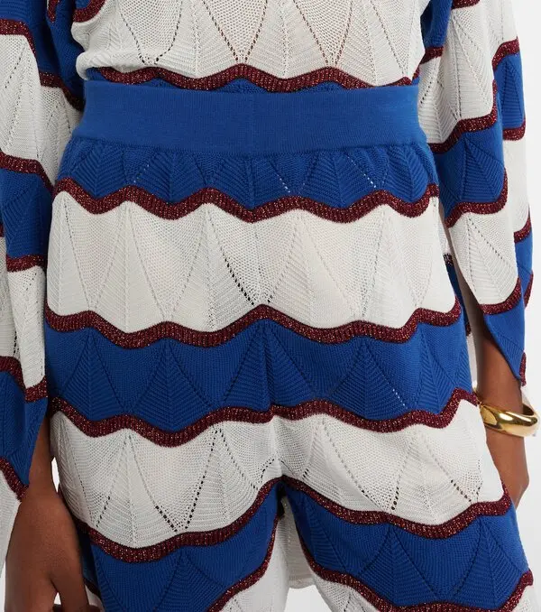 La DoubleJ Hang Ten Cotton-blend Shorts