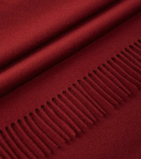 Loro Piana Unito Cashmere Blanket - Red