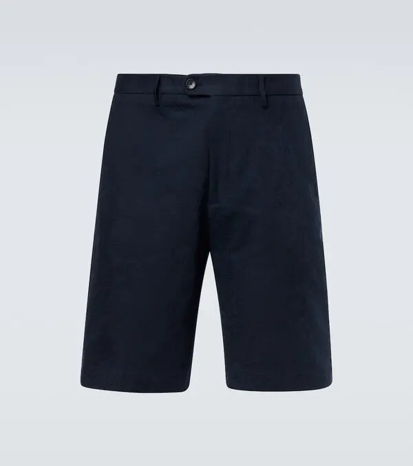 Etro Cotton-blend Bermuda Shorts