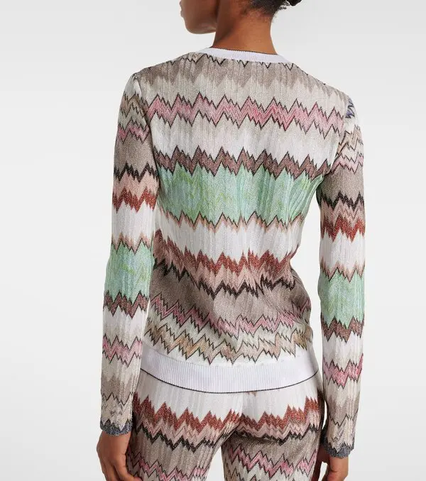 Missoni Zigzag Lamé Top
