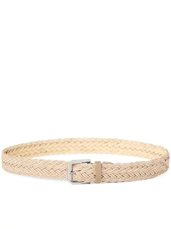 Brunello Cucinelli Braided Belt - Brown