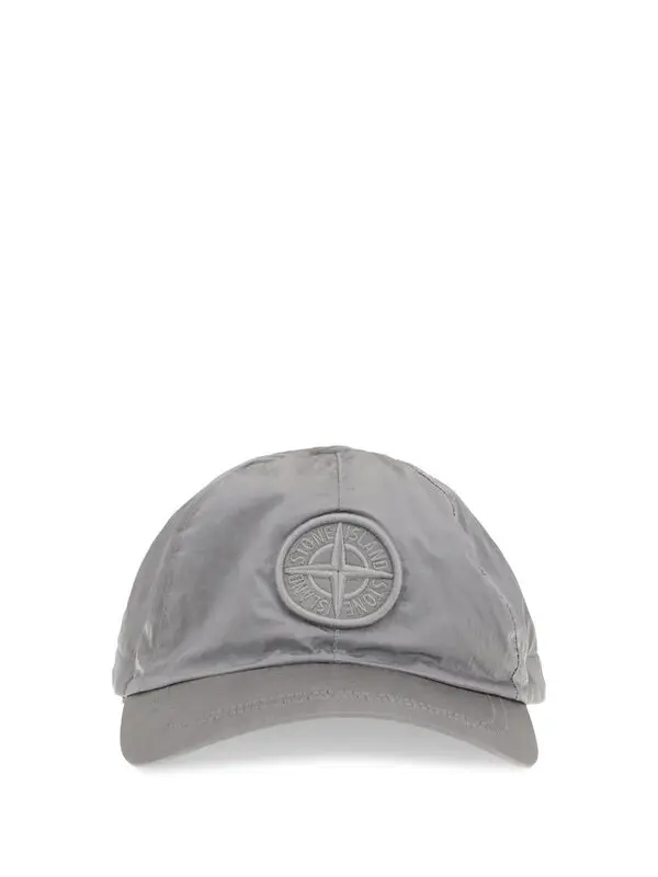 Stone Island Nylon Baseball Cap - Grey