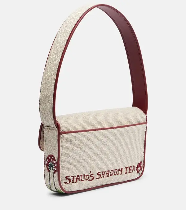 Staud Tommy Beaded Shoulder Bag - Multicoloured