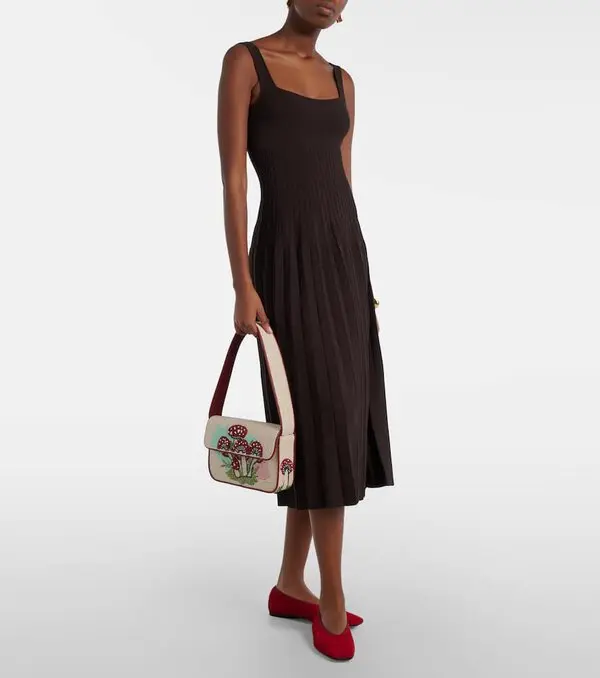 Staud Tommy Beaded Shoulder Bag - Multicoloured
