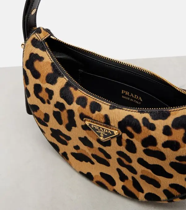 Prada Calf Hair Shoulder Bag