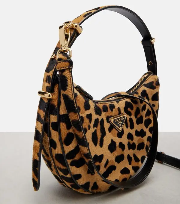 Prada Calf Hair Shoulder Bag
